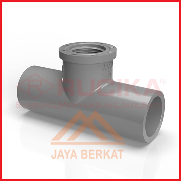 Jual tee drat dalam TDD sambungan fitting pipa RUCIKA 1/2"AW | Shopee Indonesia