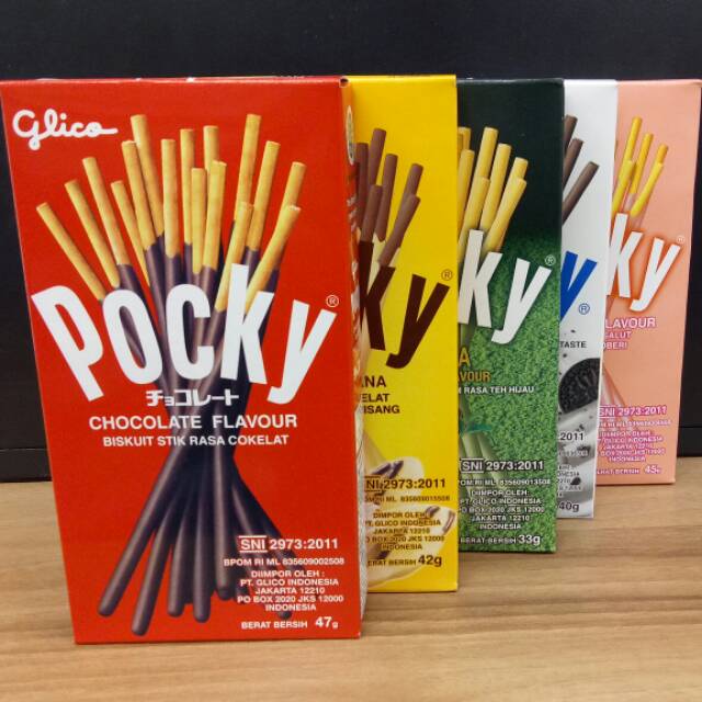 Jual GLICO POCKY 42GR 6 VARIAN RASA | Shopee Indonesia
