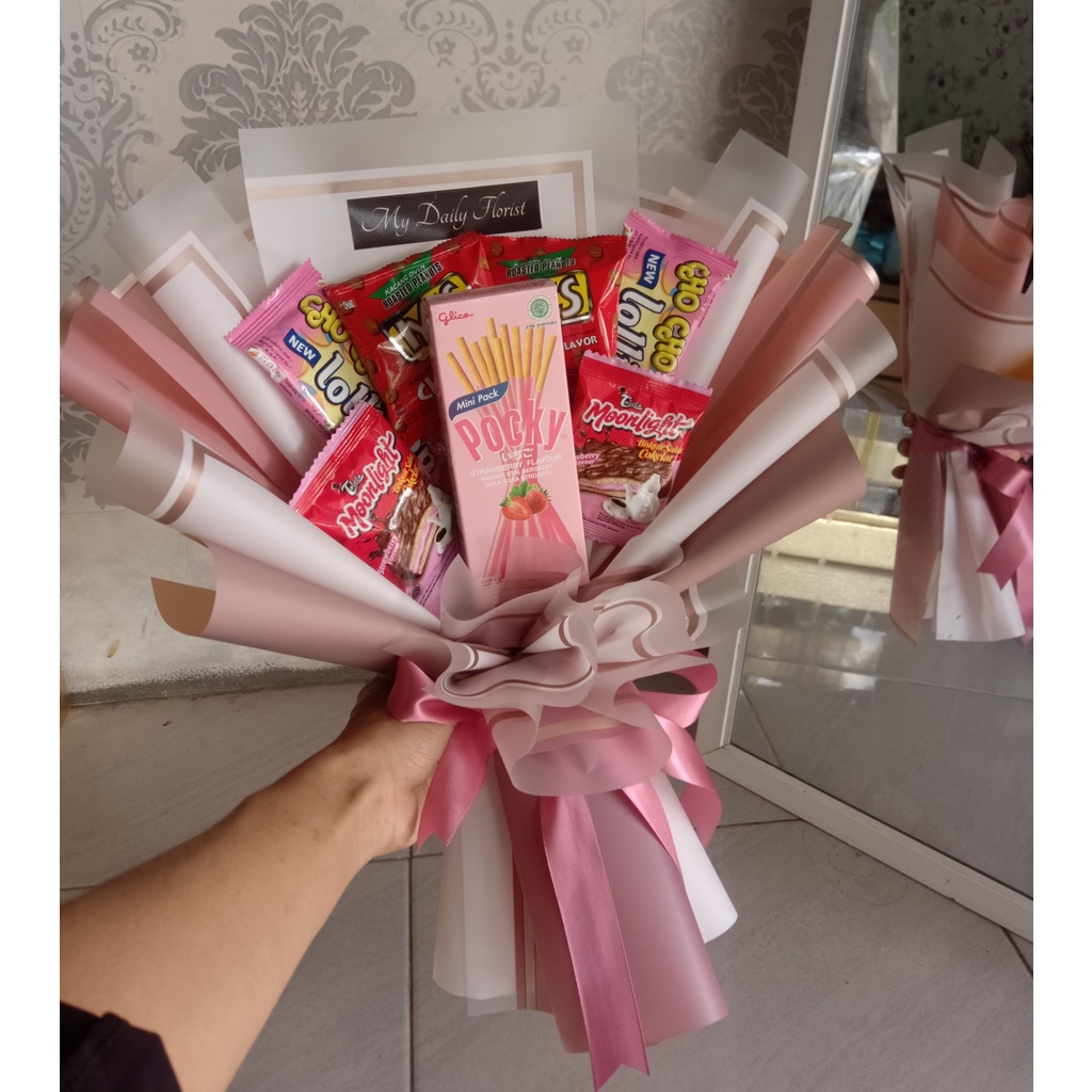 Jual Buket Snack Buket Jajan Buket Wisuda Buket Kado Ulang Tahun ...
