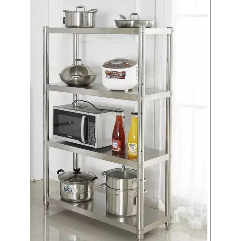 Jual Rak Dapur Portable Stainless 4 Susun MB826 | Shopee Indonesia