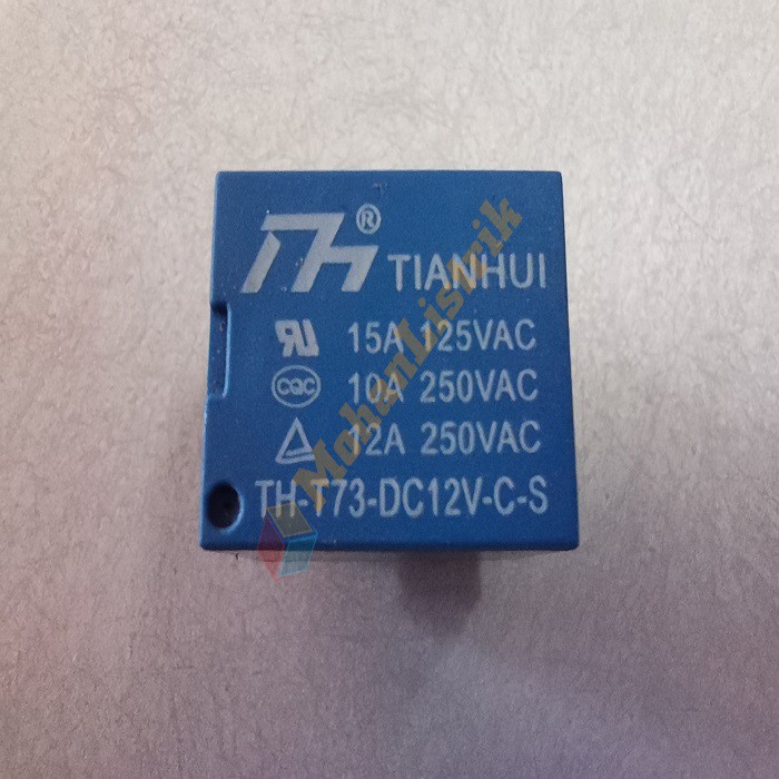 Jual Relay DC 12V 5 Pin NO NC Contact | Shopee Indonesia