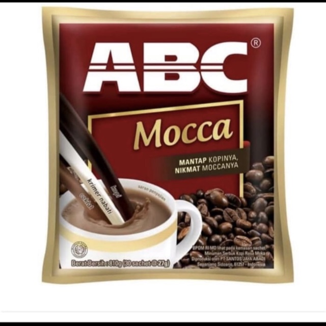 Jual Kopi ABC Mocca 1 renceng (isi 10 sachet) | Shopee Indonesia