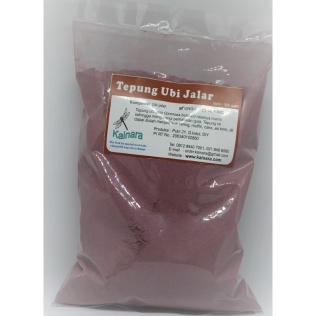 Jual Kainara Sehat. Tepung Ubi Ungu / Jalar. tepung sehat, tepung ...