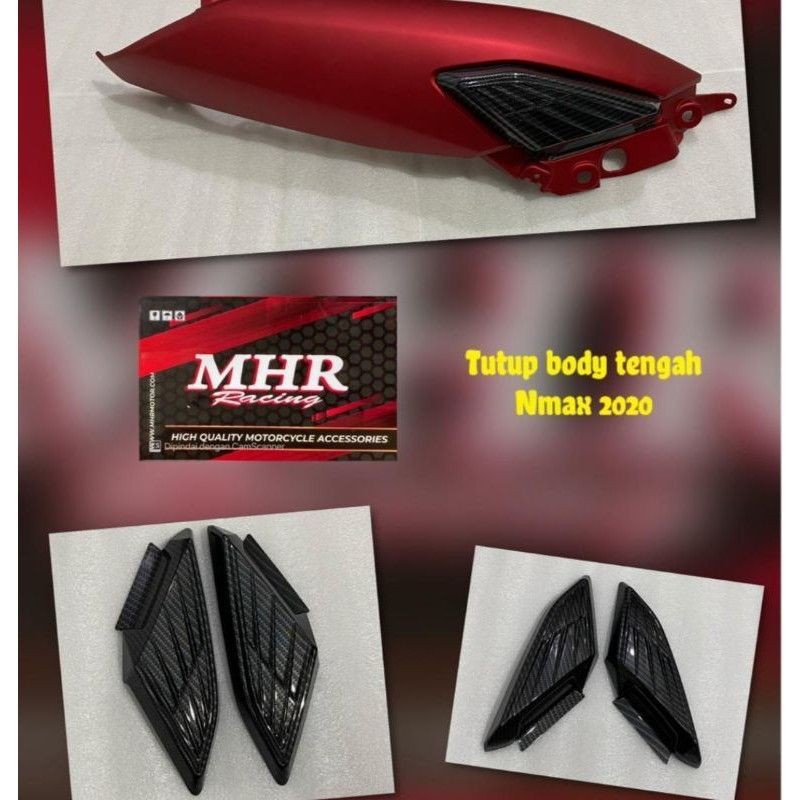 Jual Cover Body Nmax New 2020 Cover Pijakan Body Nmax New 2020 Karbon ...