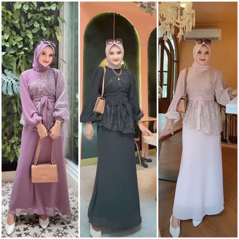 Jual SAUKIA DRESS TULLE FULL PURING//BAJU PESTA MURAH (READYSTOCK ...