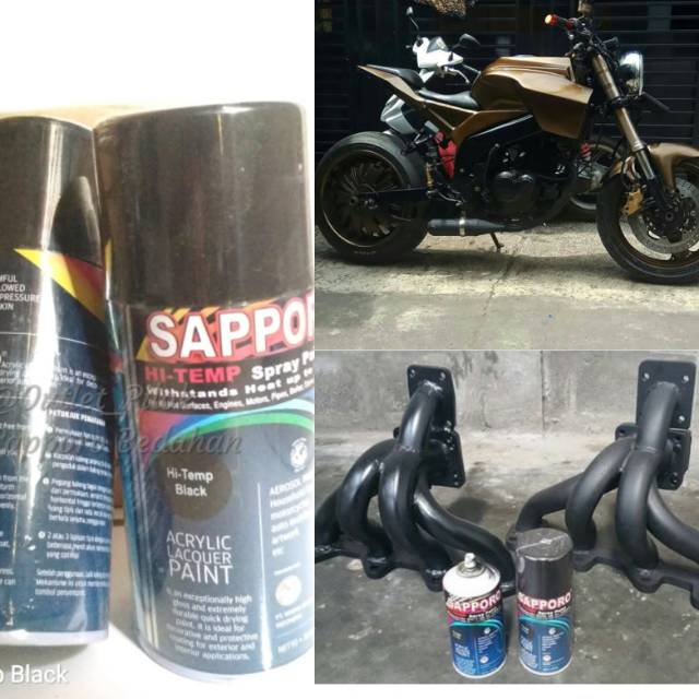 Jual Sapporo/Cat Semprot/Plyox/Sapporo Hi-Temp (Tahan Panas) | Shopee Indonesia