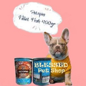 Jual PETOPIA Dog Food Kaleng FILLET O FISH Wet Dog Food Canned 380gr ...