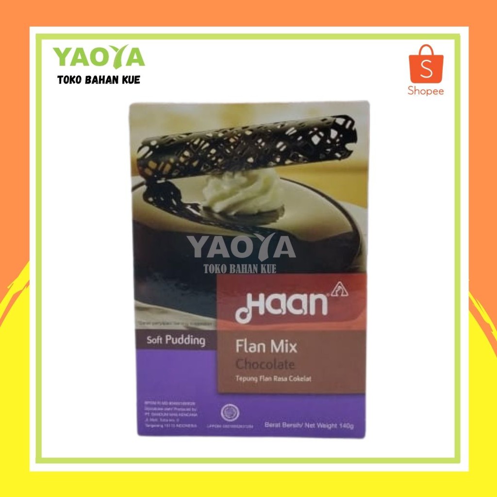 Jual HAAN SOFT PUDDING FLAN MIX CHOCOLATE 140G | Shopee Indonesia