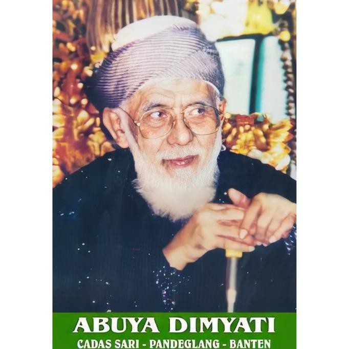 Jual POSTER SUDAH DILAMINASI ABUYA DIMYATI BANTEN UKURAN 32*47CM BAHAN ...
