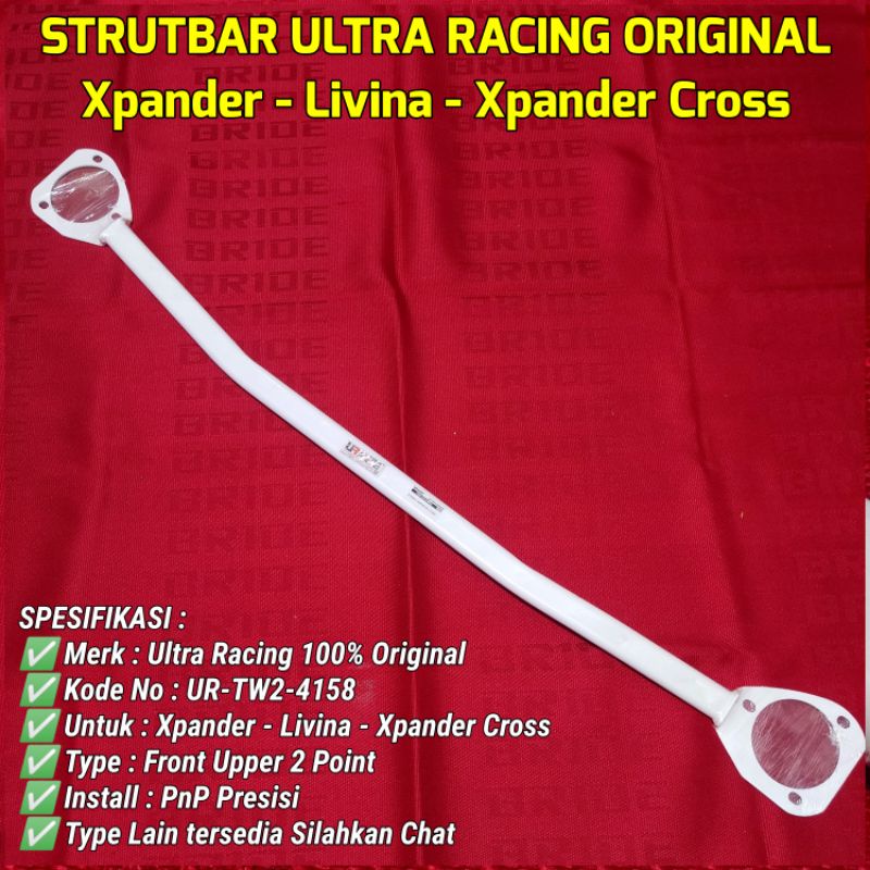 Jual Front Strutbar Ultra Racing Xpander - Livina - Xpander Cross ...