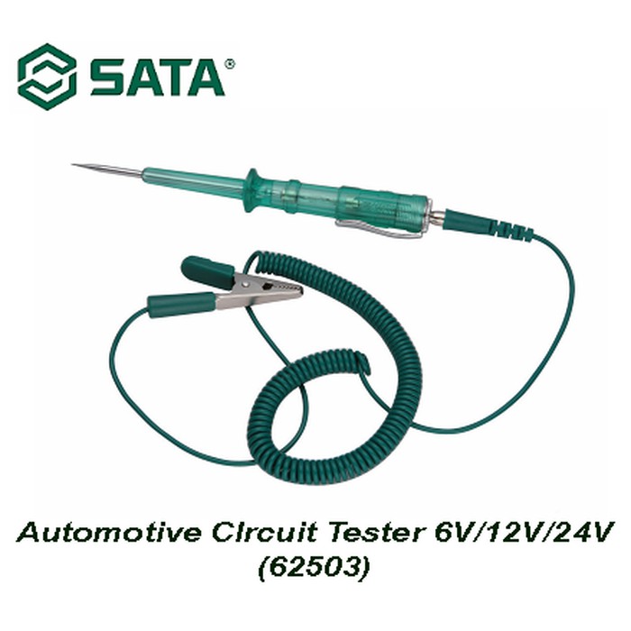 Jual SATA 62503 Obeng Test Pen Automotive Circuit Tester 6V 12 V 24 V ...