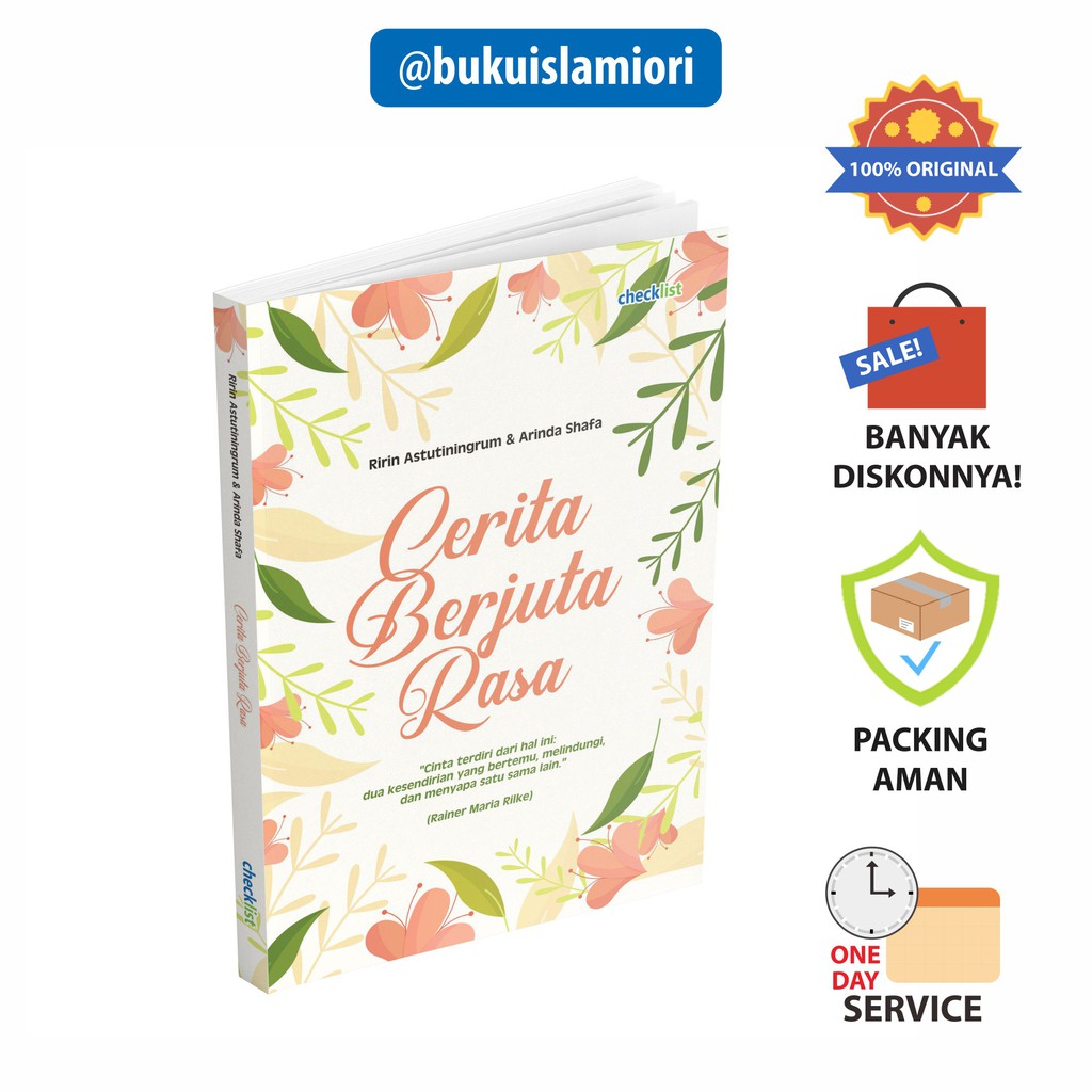 Jual Buku Motivasi Islami Cerita Berjuta Rasa | Shopee Indonesia