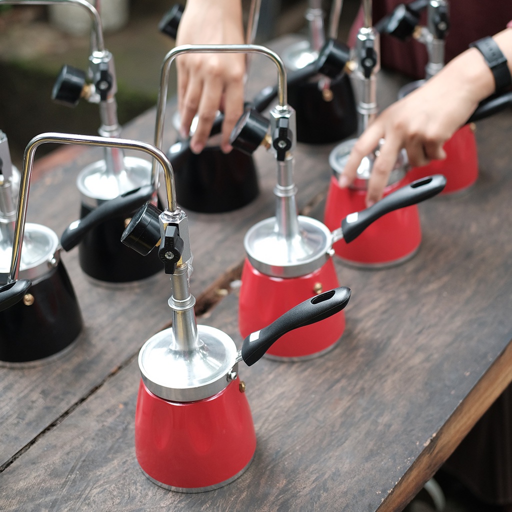 Jual Red Steamer 300 ML- Steamer Susu - Alat Kopi Manual | Shopee Indonesia