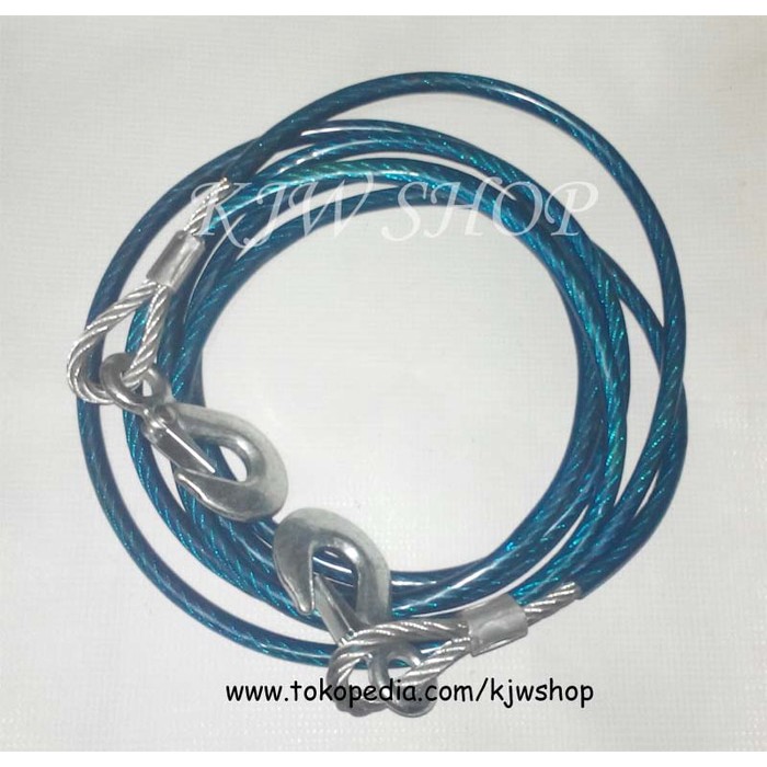 Jual Freeongkir Sling Baja Tali Derek Mobil 10mm x 4m gratis ongkos ...