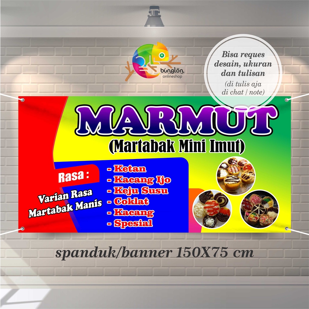 Jual Spanduk Banner Martabak Mini Imut Murah | Shopee Indonesia
