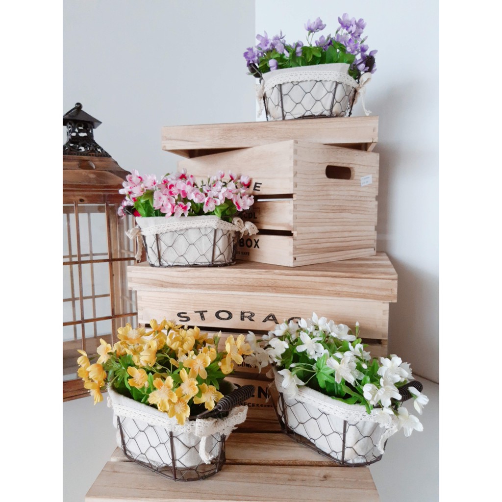 Jual Pot Rangka Besi Oval Besar, Artificial Plant | Shopee Indonesia