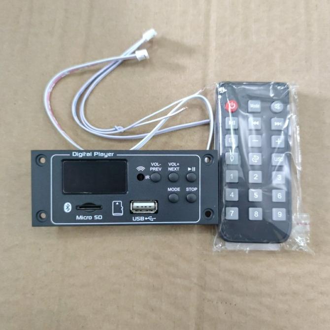 Jual Modul Digital Player USB MP3 Bluetooth / kit MP3 Bluetooth kotak ...