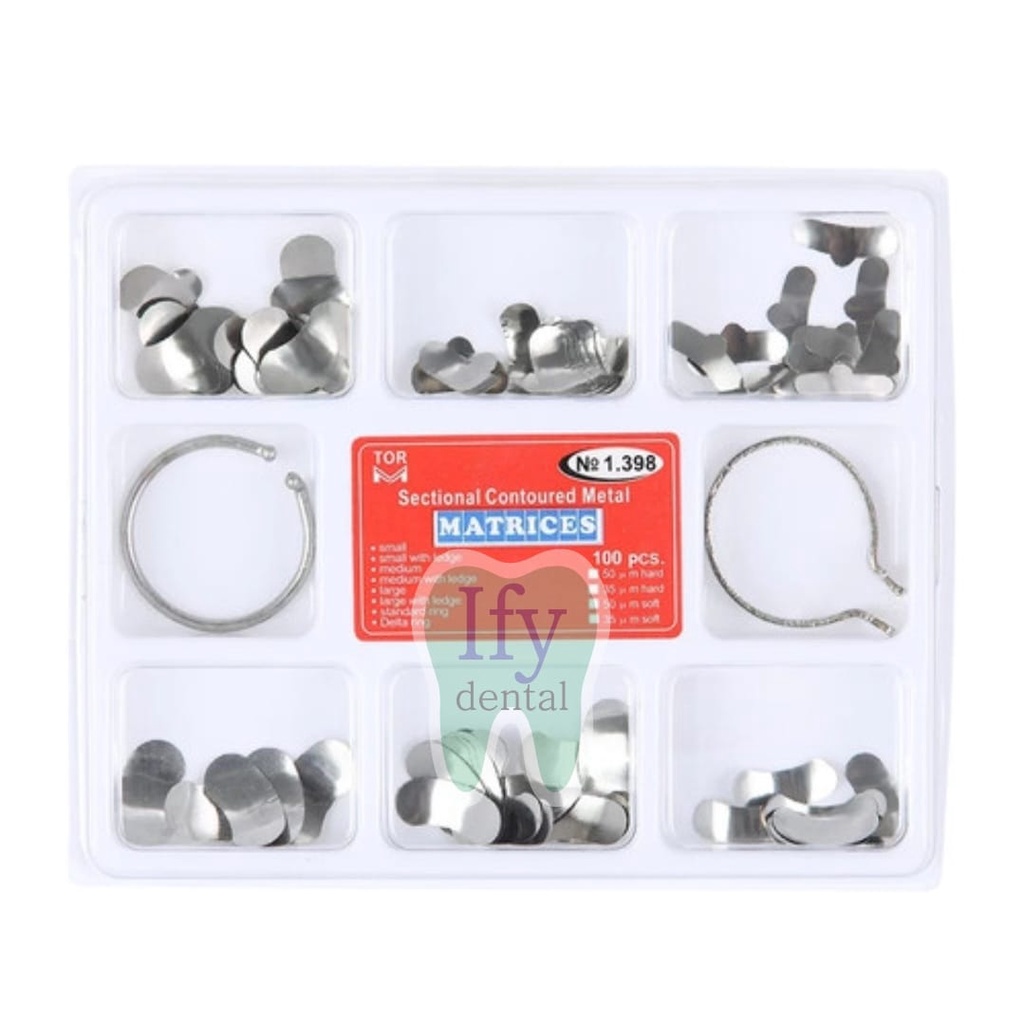 Jual Matriks band/ Matrix band/ Sectional contoured matrice band no ...