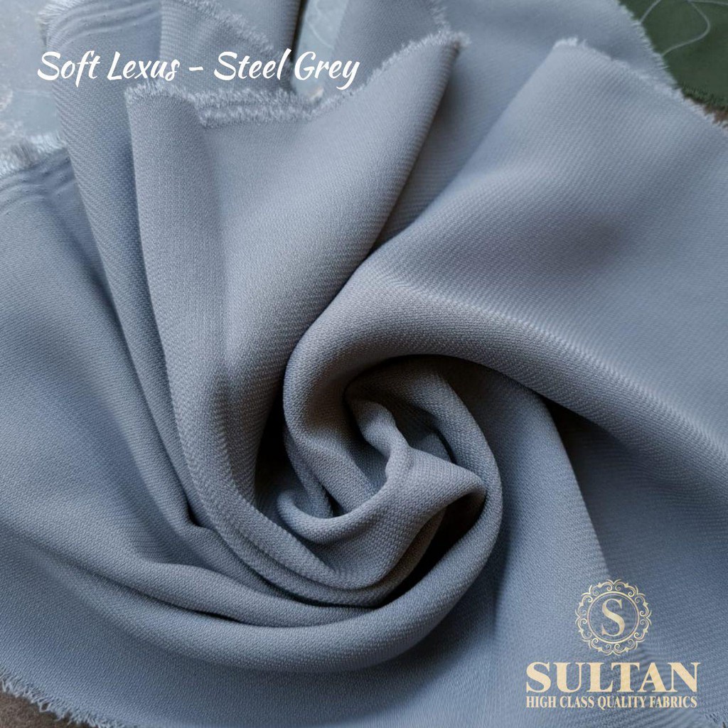 Jual KAIN SULTAN BAHAN ABAYA soft lexina LEXINA LENGKAP WARNA | Shopee ...