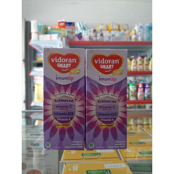 Jual Vidoran Smart Imunup Rasa Anggur 100ml | Shopee Indonesia