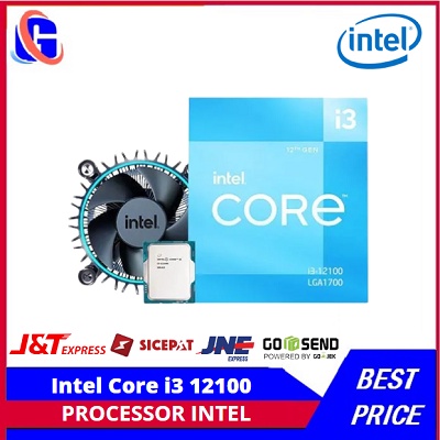 Jual Intel Core i3 12100 4 Core 8 Threads Alder Lake - LGA1700 | Shopee ...