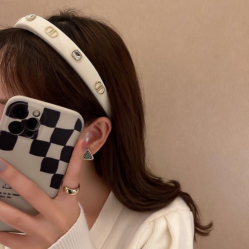 Jual bando fashion kristal mutiara manik mewah bandana rambut wanita ...