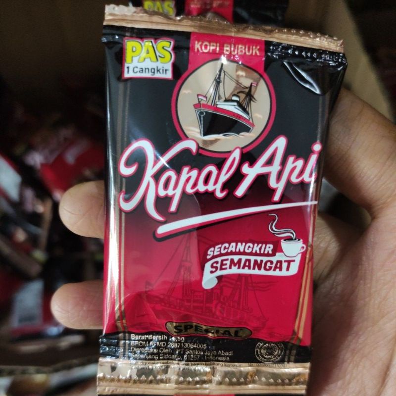 Jual kapal api 6.5gr 1 renteng isi 10 | Shopee Indonesia