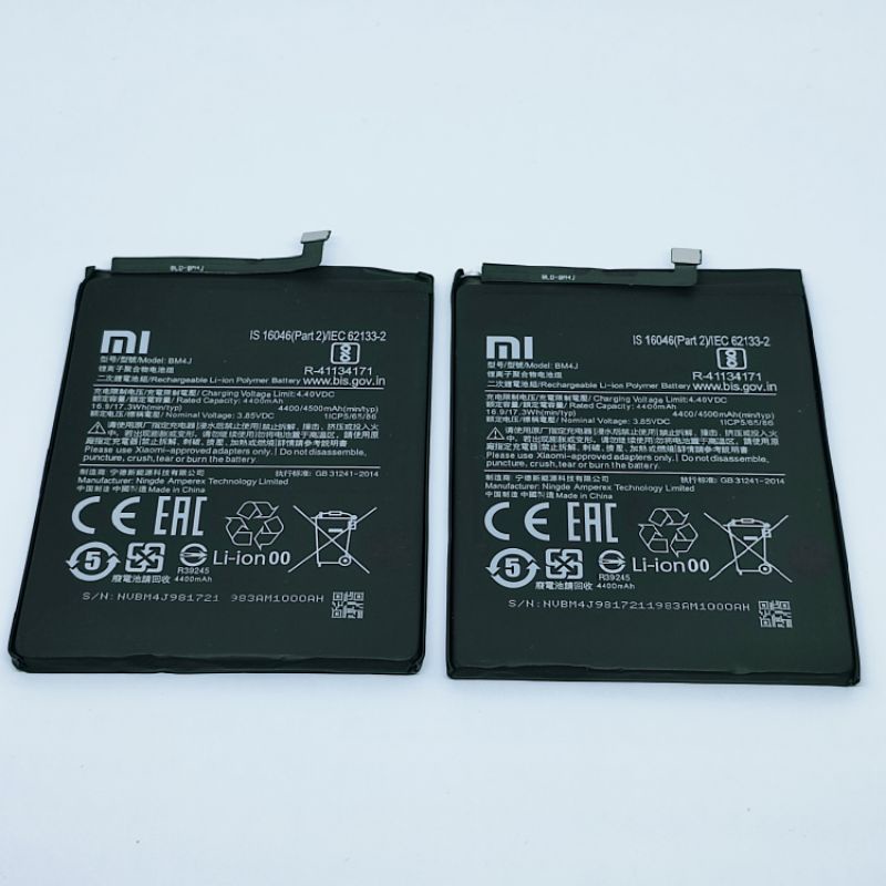 Jual baterai batre xiaomi redmi note 8 pro bm4j bm 4j original | Shopee ...