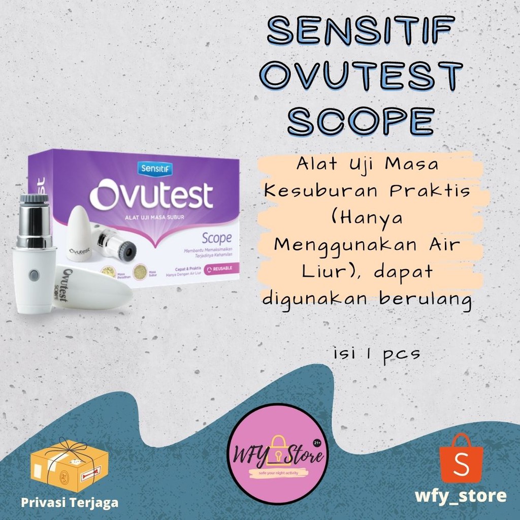 Jual SENSITIF OVUTEST SCOPE alat test kesuburan | Shopee Indonesia