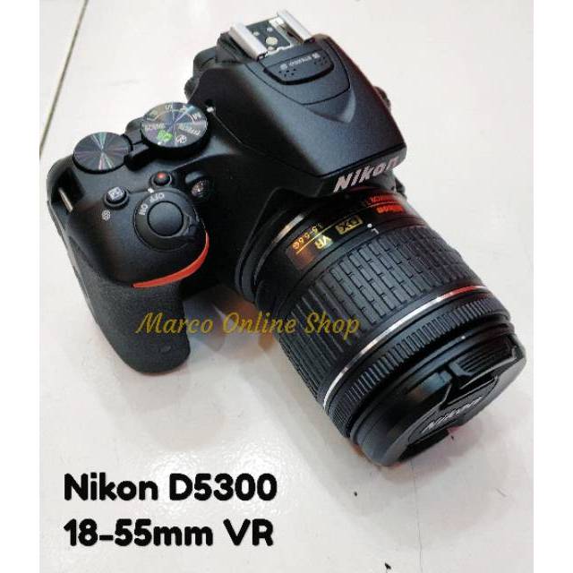 Jual Nikon D5300 Kit AF-S 18-55mm f/3.5-5.6 VR2 (NEW ORI) | Shopee ...