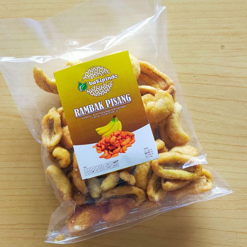 Jual Rambak Pisang 200gr Spesial / keripik pisang oleh-oleh khas Malang ...
