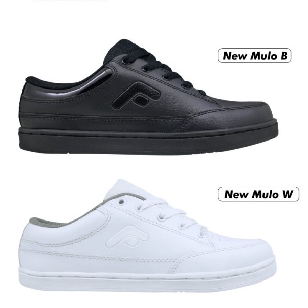 Jual Sepatu Fans New Mulo Sneaker Hitam dan Putih | Shopee Indonesia
