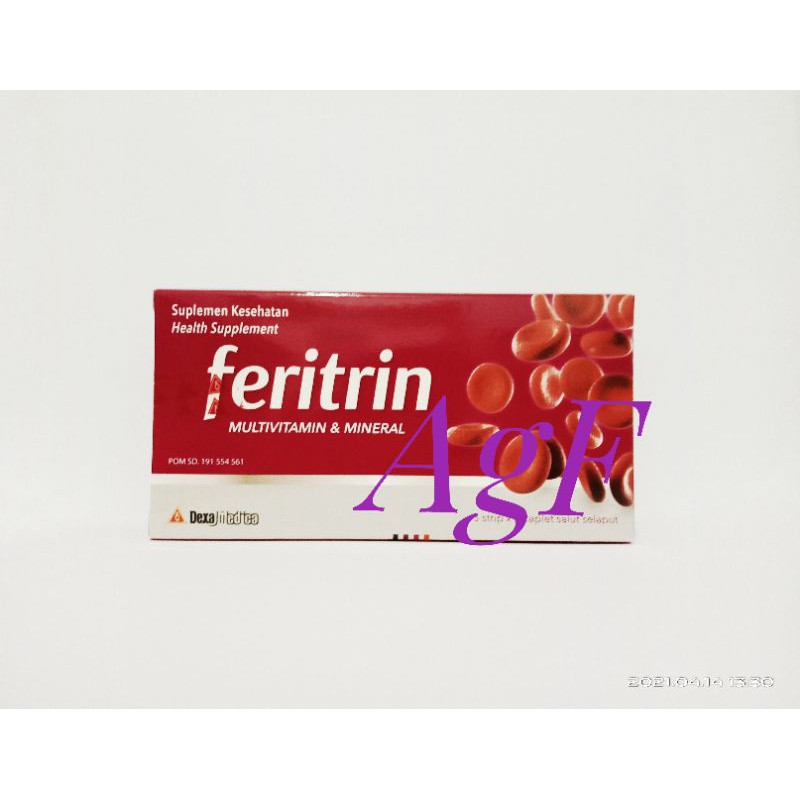 Jual Feritrin Tab isi 30 | Shopee Indonesia