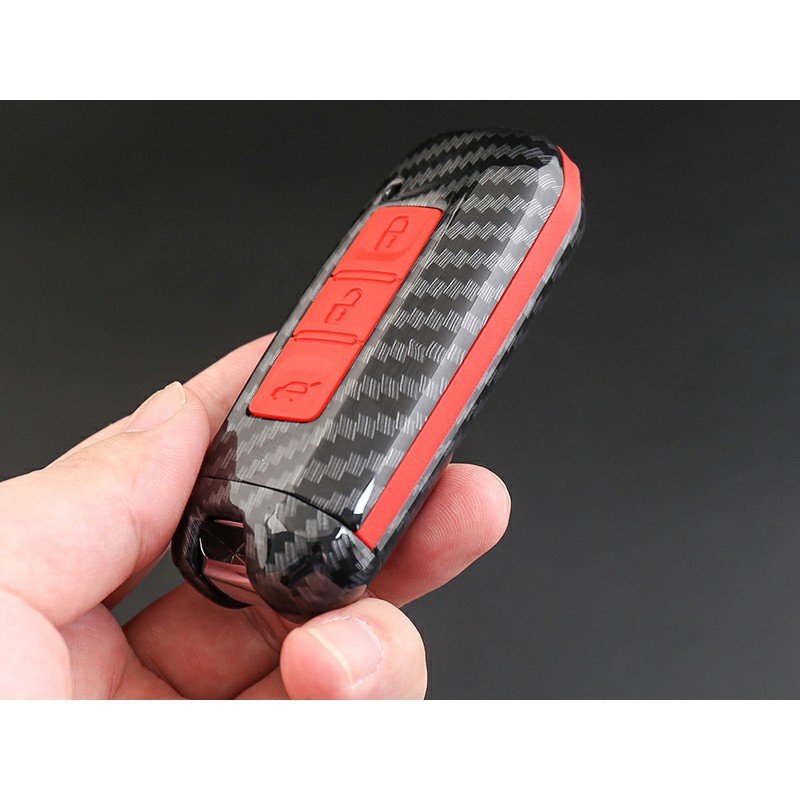 Jual Cover Carbon Casing SmartKey Keyless Kunci Mobil Wuling Almaz ...