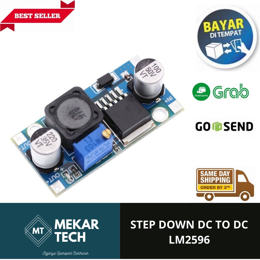 Jual STEP DOWN DC TO DC MODUL CONVERTER DC TO DC | Shopee Indonesia