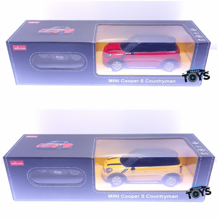 Jual MINI Cooper S Countryman Remote Control Car RC 2.4Ghz 1:24 Rastar ...