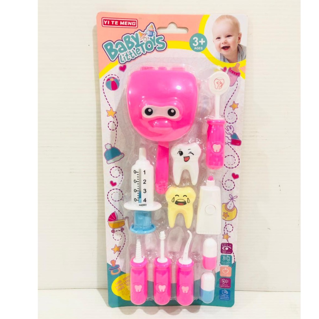 Jual MAINAN DOKTER GIGI DENTIST SET /DOCTOR GIGI | Shopee Indonesia