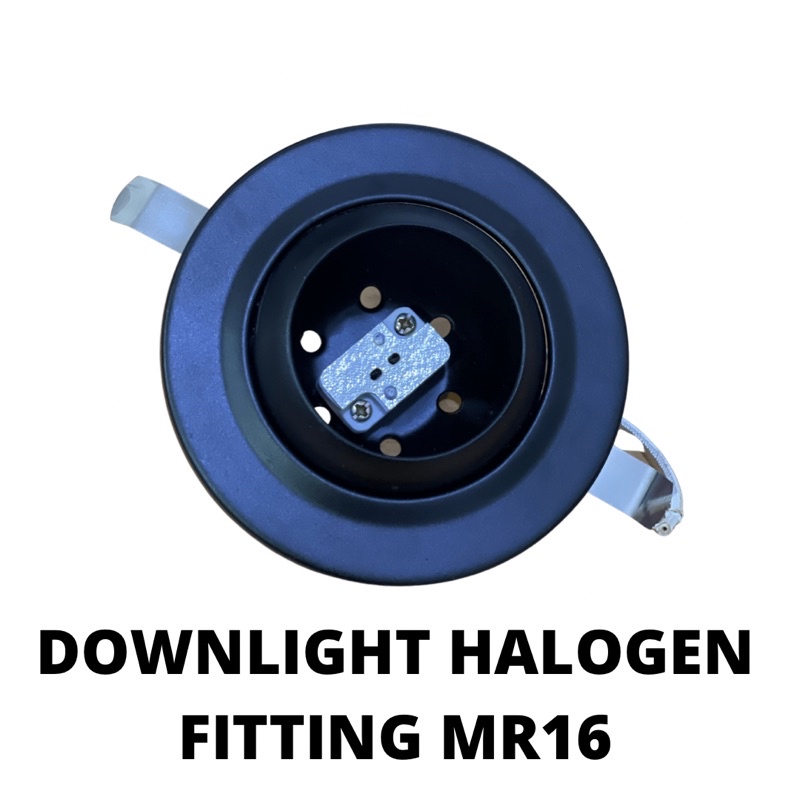 Jual Lampu Downlight Sorot Spot Halogen Fitting MR16 DL51 | Shopee ...