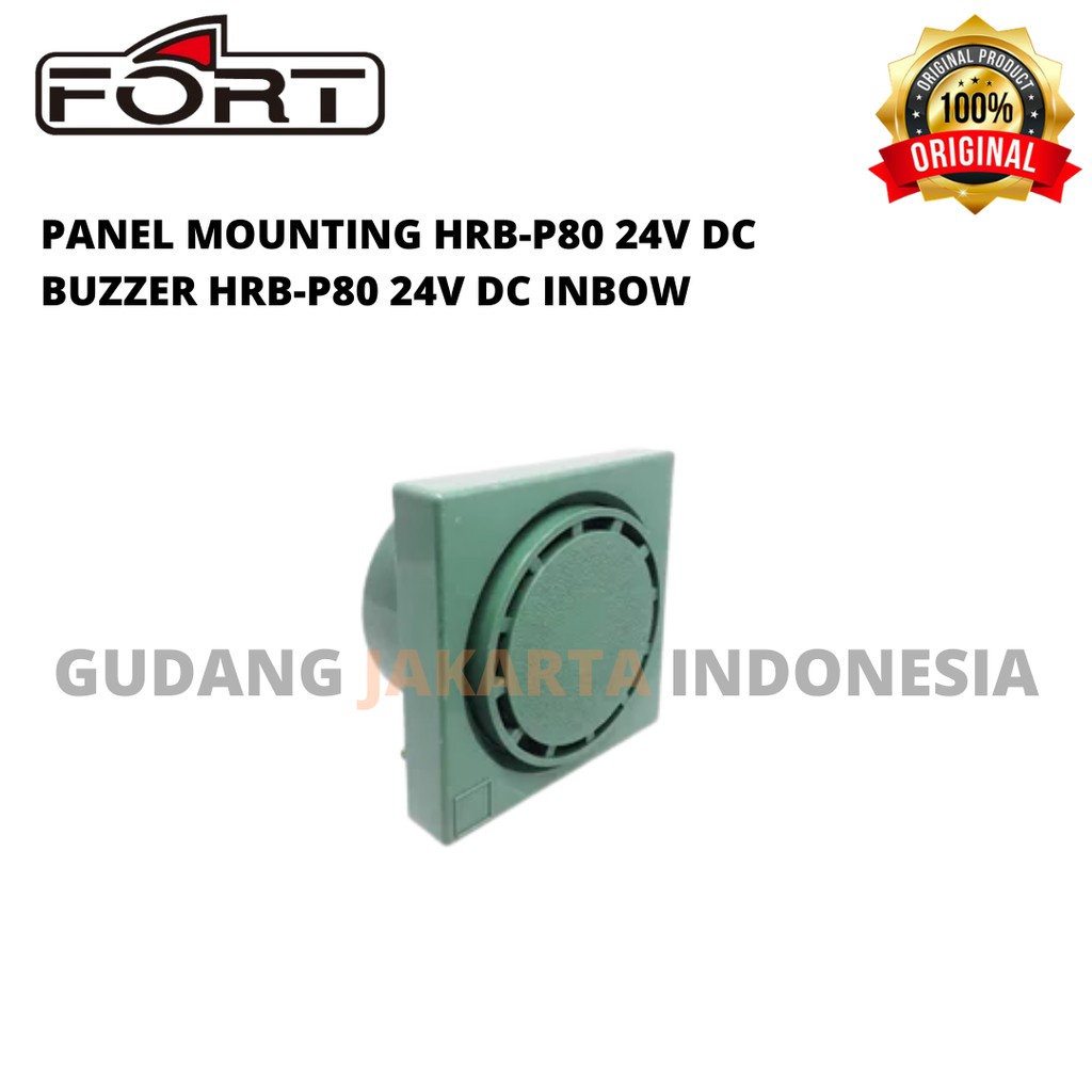Jual PANEL MOUNTING HRB-P80 24V DC BUZZER HRB-P80 24V DC INBOW | Shopee Indonesia