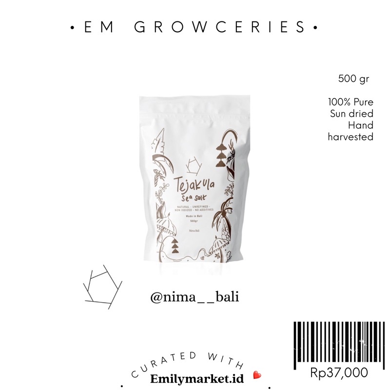 Jual Tejakula Sea Salt by Nima Bali | Shopee Indonesia
