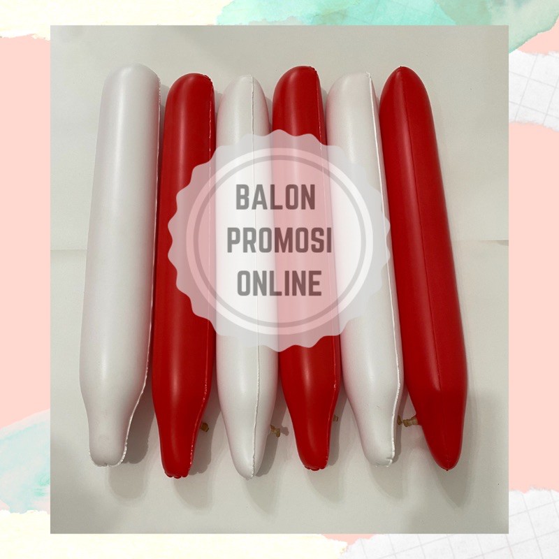 Jual BALON TEPUK MERAH PUTIH POLOS HARGA PABRIK min 100 pcs | Shopee ...