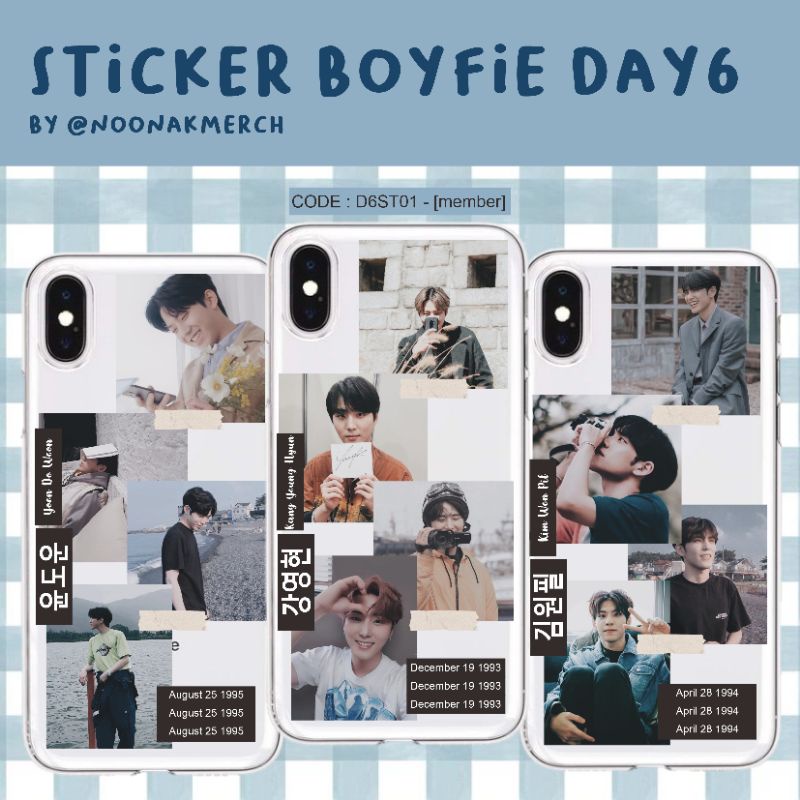 Jual [Minimal pembelian 10.000 bisa mix produk lain] boyfie sticker ...
