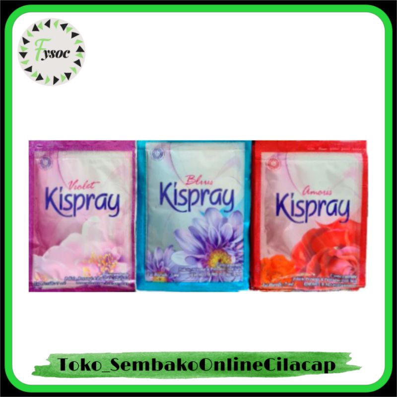 Jual KISPRAY RP500 ( 7ML X 6 SACHET ) | BIRU BLUIS UNGU VIOLET MERAH ...