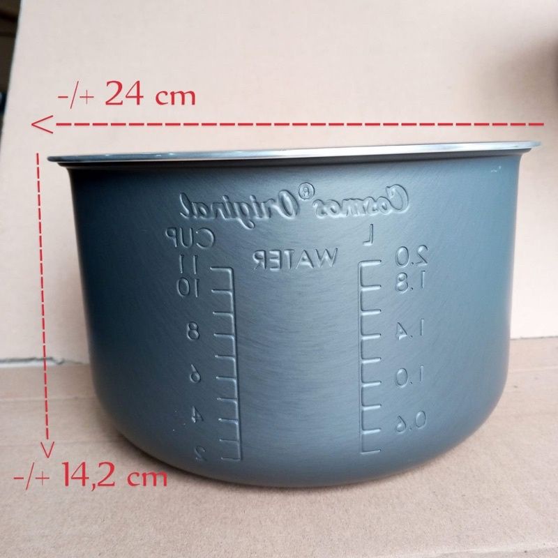 Jual panci magicom original Miyako ukuran 0.6L 1.2 L 1.8L 2.2 liter ...