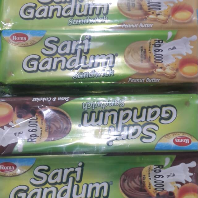Jual Roma Sari Gandum Sandwich Roll | Shopee Indonesia