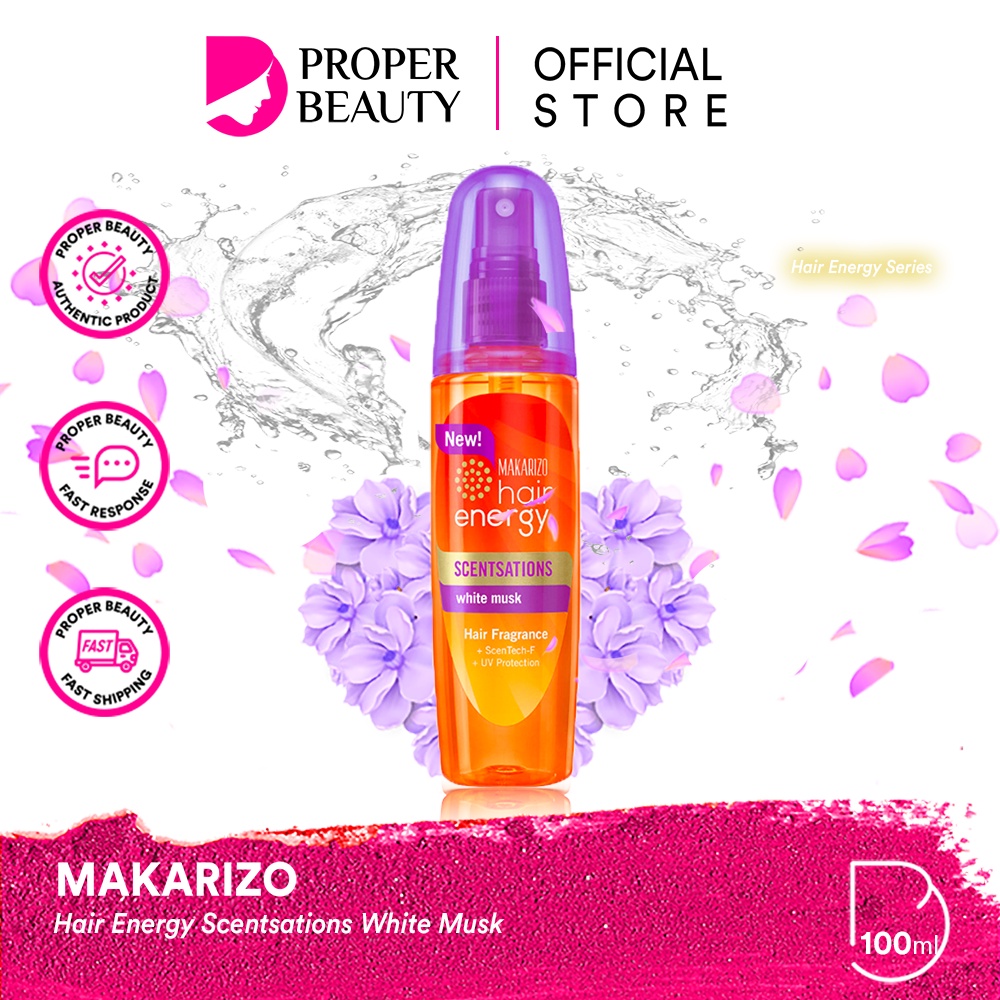 Jual MAKARIZO Hair Energy Scentsations White Musk Indonesia / Hair Fragrance 30ml 100ml ...