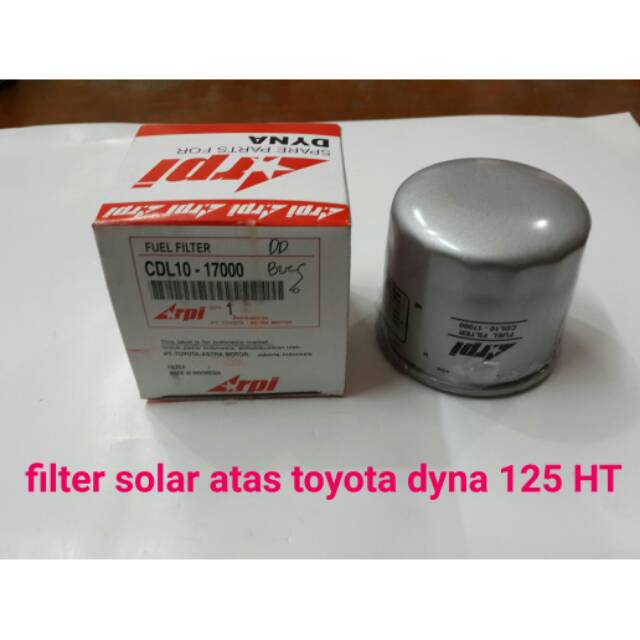 Jual Filter solar atas toyota dyna 125HT/LT | Shopee Indonesia