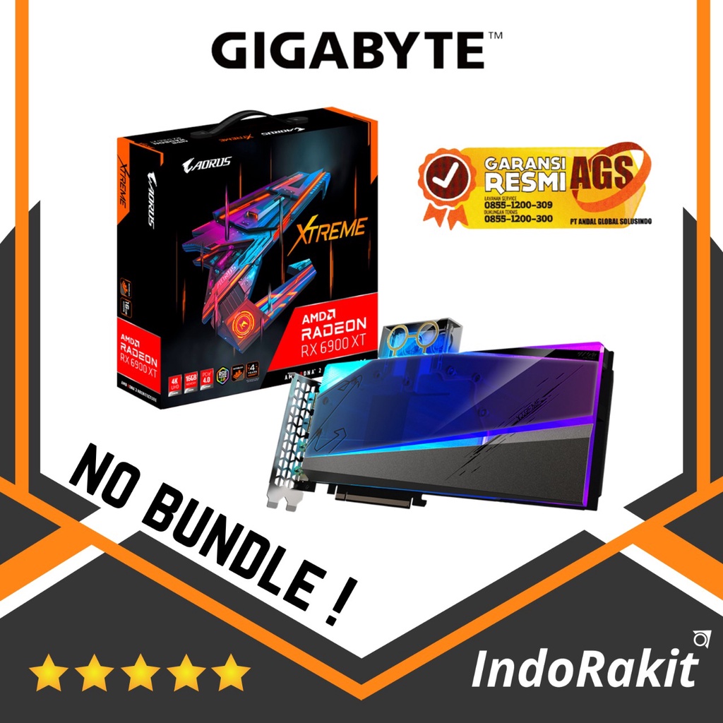 Jual Gigabyte VGA GV-R69XTAORUSX WB-16GD RX 6900 XT XTREME WATERFORCE ...