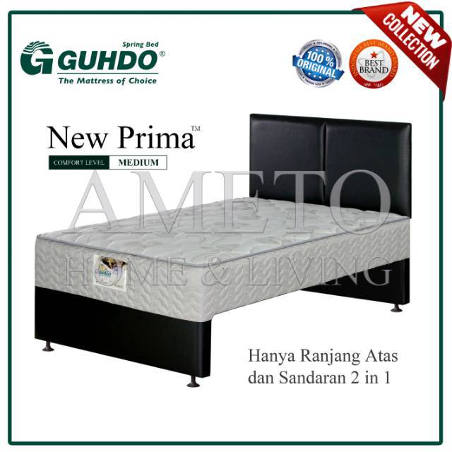 Jual Guhdo Springbed 2 in 1 New Prima 120x200 HB Atlantic (TANPA SORONG) | Shopee Indonesia