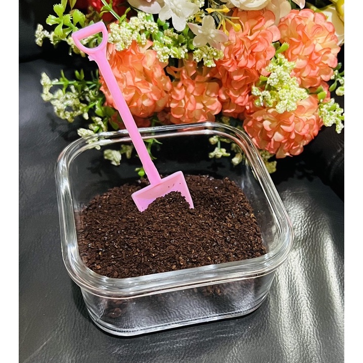 Jual SENDOK DESSERT CAKE BUAH PUDING BENTUK SEKOP CANGKUL | Shopee ...
